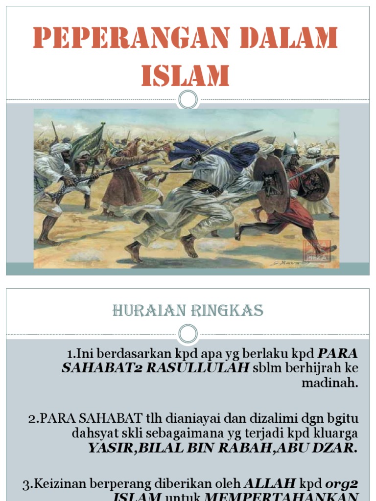 Peperangan Dalam Islam | PDF