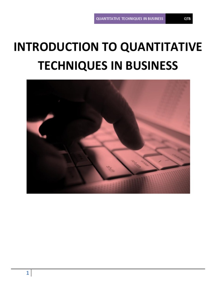 Final Study Pack QTB | PDF | Survey Methodology | Spss