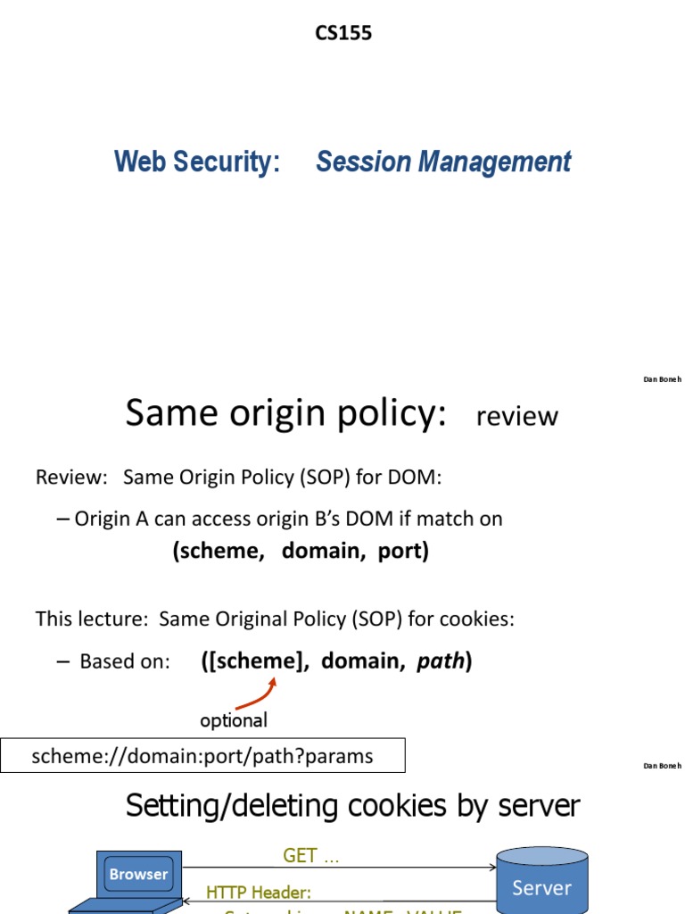 4 Web Session Management | PDF | Http Cookie | Hypertext Transfer Protocol