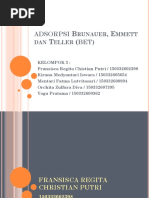 Makalah Metode Pengolahan Data Bet (Brunaeur-Emmet-Teller) | PDF ...