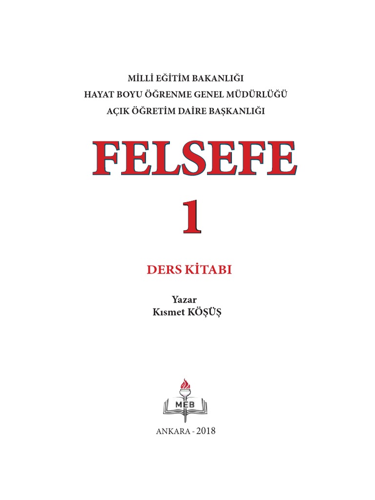 Felsefe 1 PDF | PDF