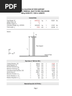 1-Pipe Sleeper Design Calculation | PDF | Pipe (Fluid Conveyance) | Soil Science