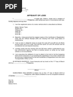 Acknowledgement Receipt - Motor Vehicle | PDF | Law