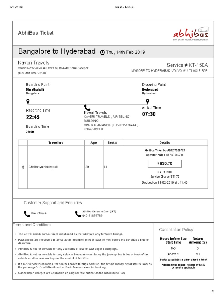 Ticket - Abibus | PDF | Ticket (Admission) | Transport