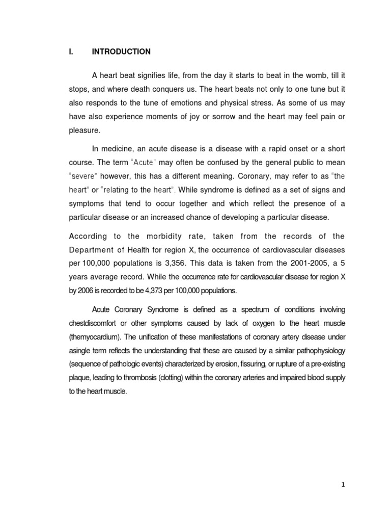 Coronary Artery Disease - Case Study | PDF | Heart Valve | Coronary ...