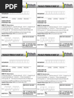 Philhealth Premium Payment Slip PDF | PDF