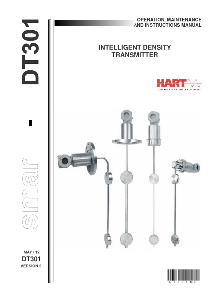 Intelligent Density Transmitter: Operation, Maintenance and ...