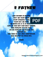 Our Father Prayer in Multiple Languages | PDF | Lord's Prayer ...