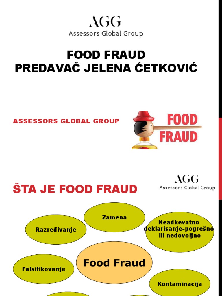 Food Fraud | PDF