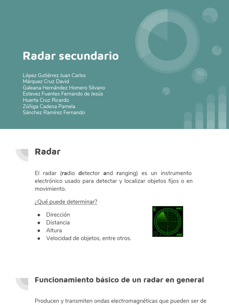 Radar Secundario | PDF | Radar | Telecomunicaciones