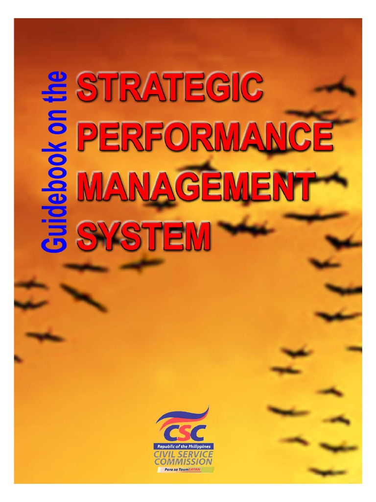 CSC SPMS PDF | PDF | Performance Appraisal | Goal