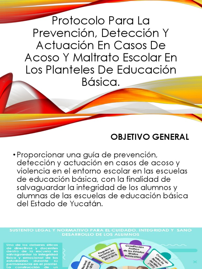 Protocolo para La Prevención, Detección Y Actuación | PDF | Abuso infantil | Violencia