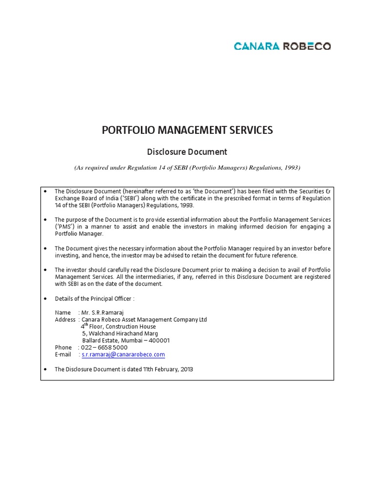 Portfolio Management | PDF | Securitization | Bonds (Finance)