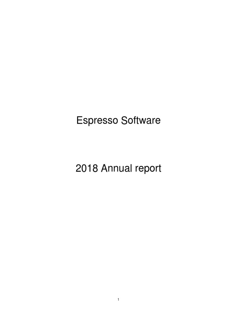 Espresso Software | PDF | Microsoft Windows | Oracle Corporation