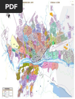 Mapa de Distritos de Tarija Cercado | PDF