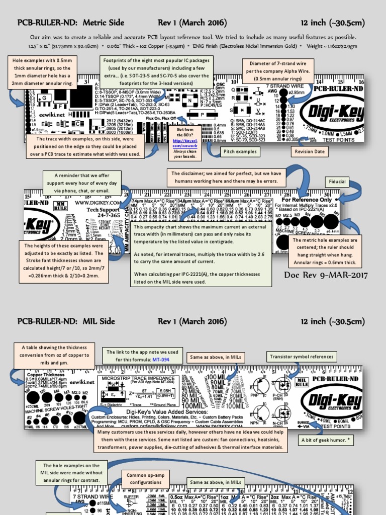 PCB-RULER-12INCH Rev 2016 PDF | PDF | Toluene | Materials