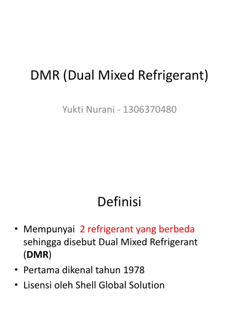 Dmr Mixed Refrigerant , Advanced dual mixed refrigerant natural gas ...