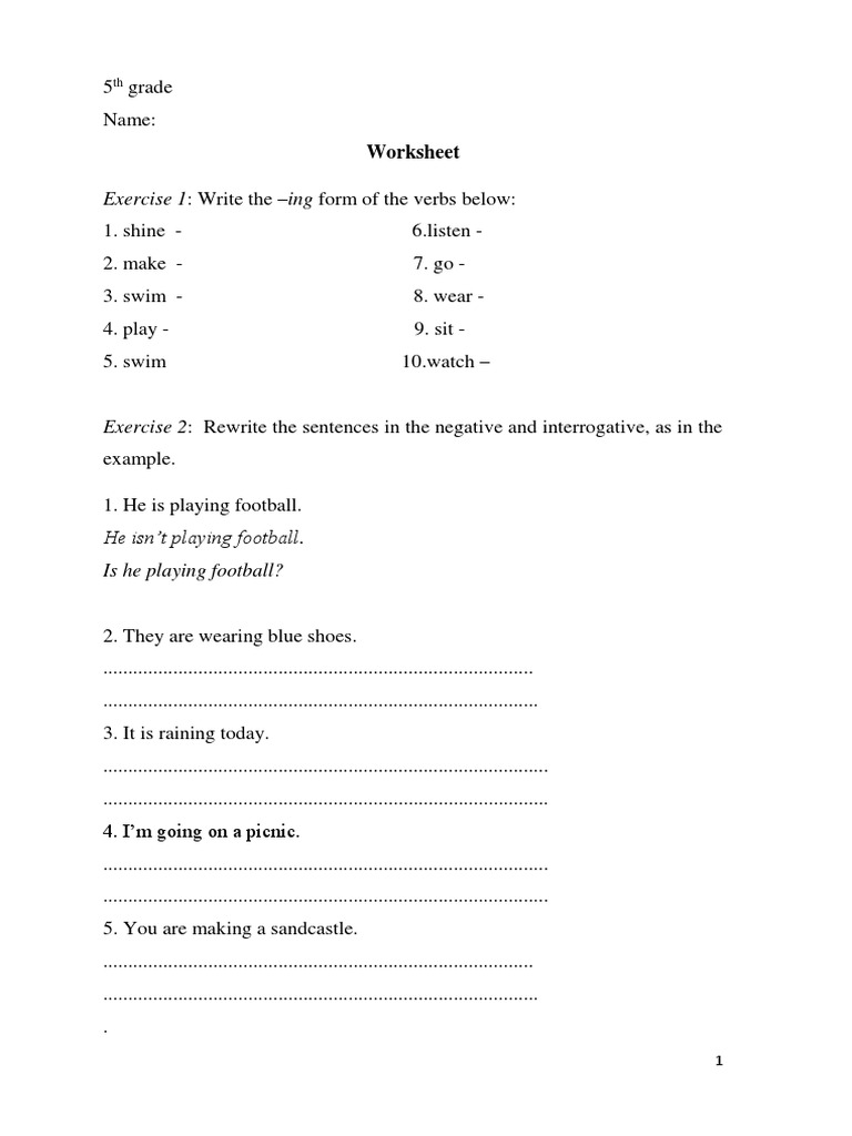 Worksheet Controlled Practice | PDF | Languages | Language Arts ...