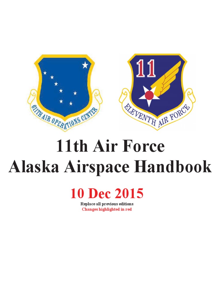 Alaska Airspace Handbook PDF | PDF | United States Air Force | Federal ...