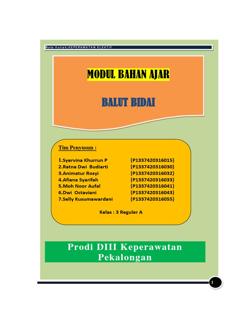 Modul Pembidaian Gadar FIX | PDF