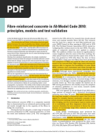 Design of FRC Elements According To The: Fib Model Code 2010 | PDF ...