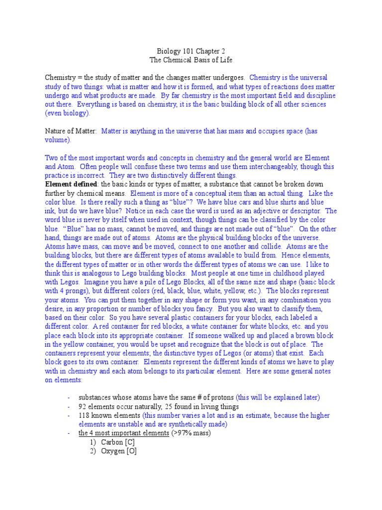 Chem 101 | PDF | Ion | Atoms