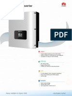 Huawei Sun2000 115ktl m2 Datasheet - 18 10 2022 | PDF | Alternating Current | Electrical Engineering