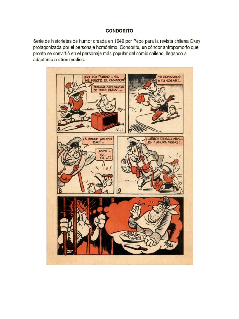 CONDORITO | PDF | Gag A Day Comics | Entretenimiento