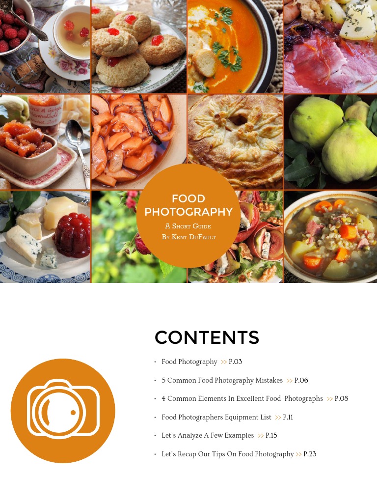 Food Photography PDF | PDF | Camera Lens | Exposure (Photography)