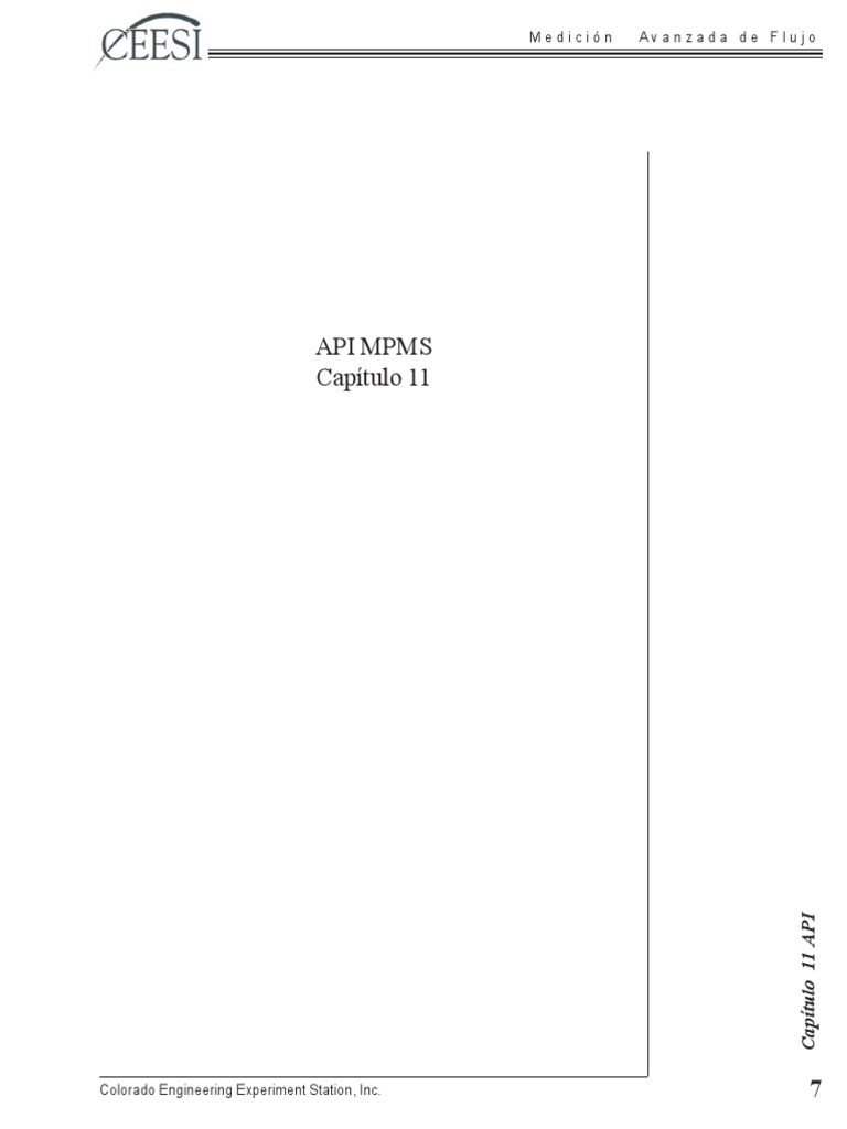 API 11 Spanish | PDF | Densidad | Materia suave