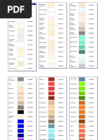Nombres de Colores HTML - Español | PDF | Hojas de estilo en cascada ...