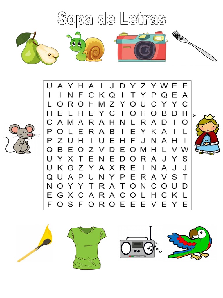 Sopa de Letras R | PDF