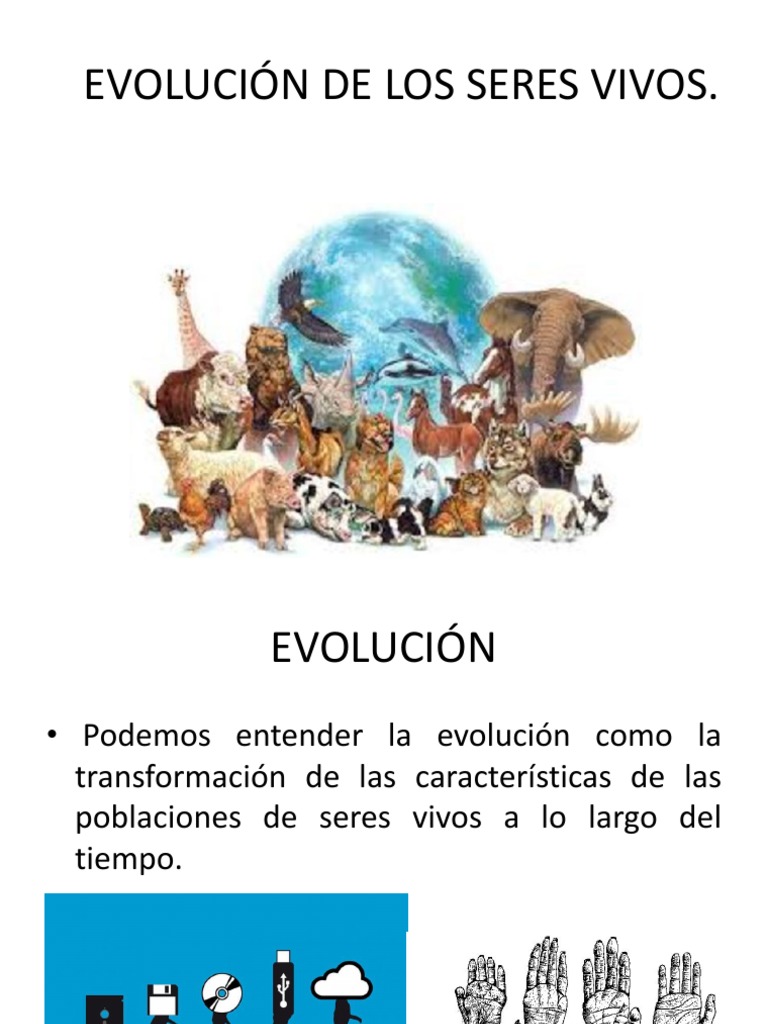 Evolución de Los Seres Vivos | Descargar gratis PDF | Evolución | Biología evolucionaria