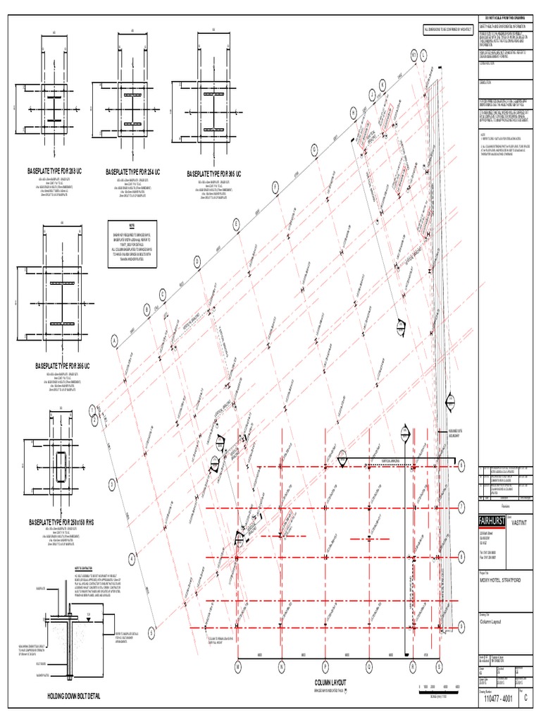 Baseplate Type For 203 Uc Baseplate Type For 254 Uc Baseplate Type For ...