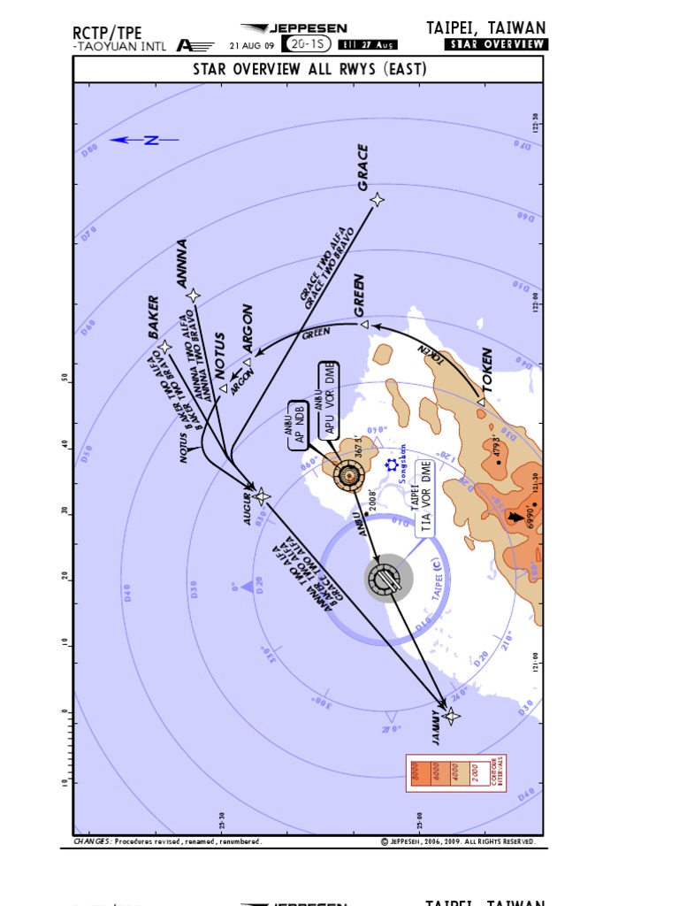 RCTP Airport Approach and Departure Charts | PDF | Aerospace ...