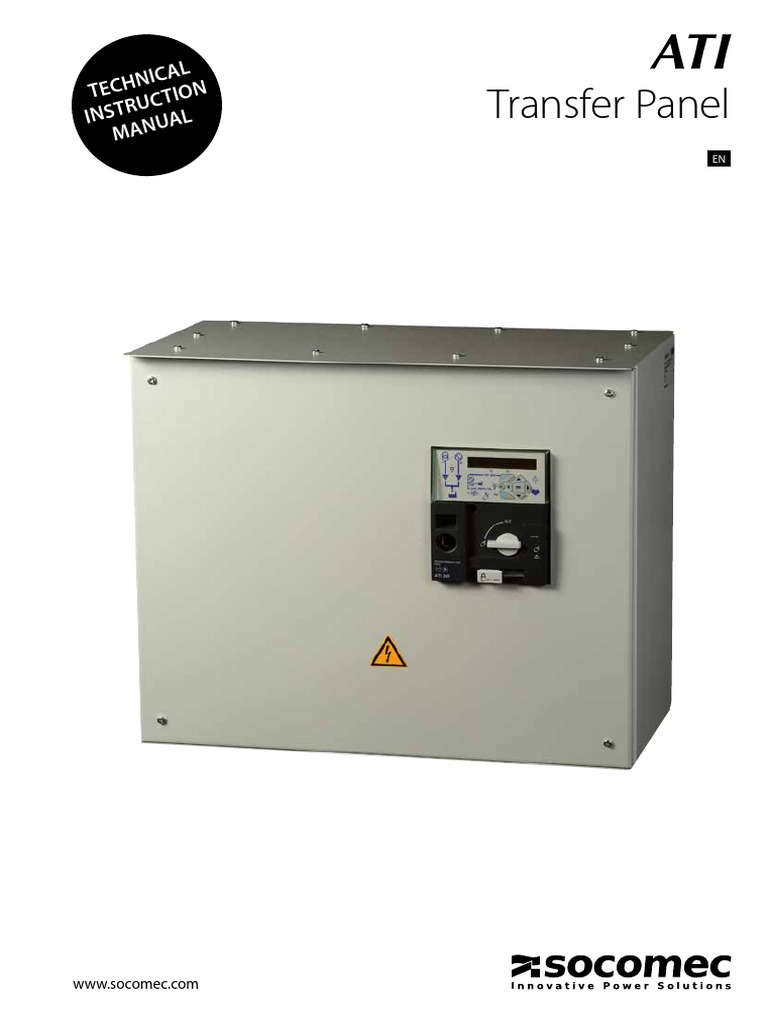 ATI Technical Manual PDF | Download Free PDF | Switch | Mains Electricity