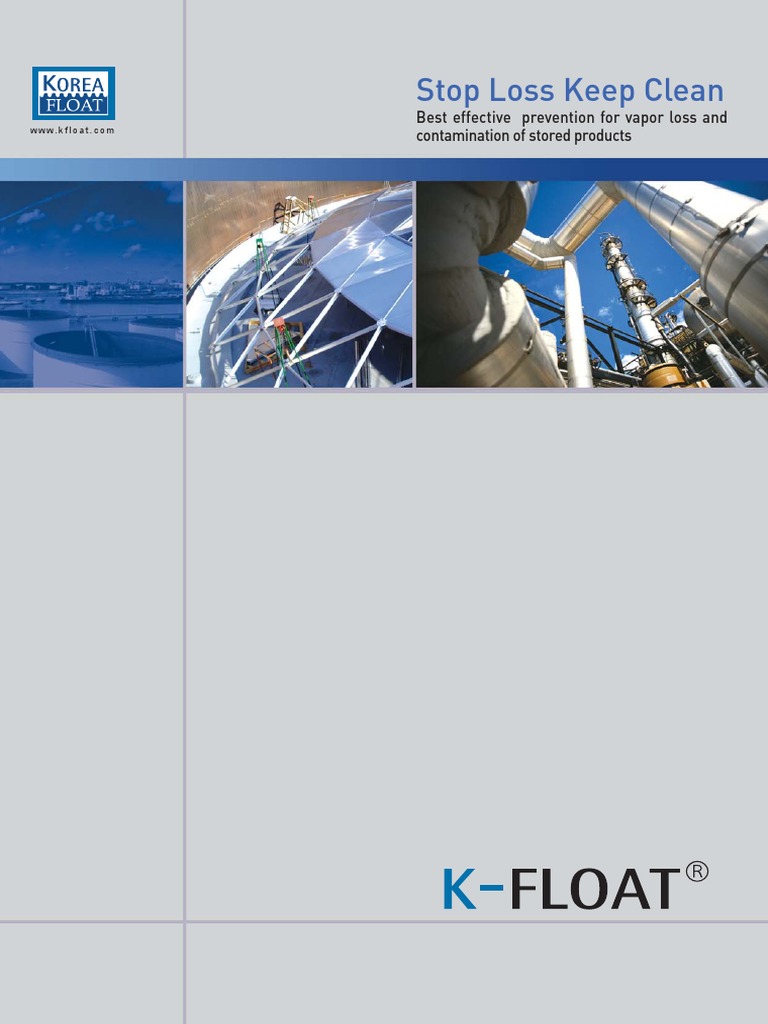 K-FLOAT ROOF SYSTEM -內浮頂槽 PDF | PDF | Volatile Organic Compound | Stainless Steel