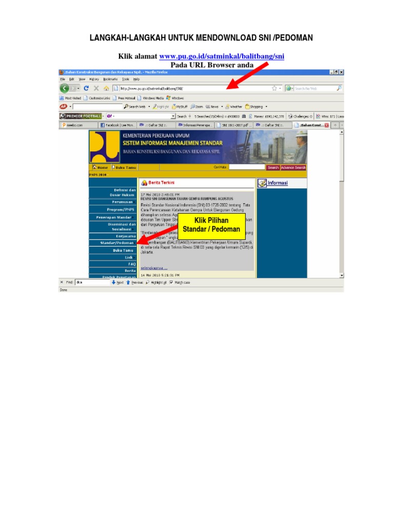 Cara Download Sni | PDF