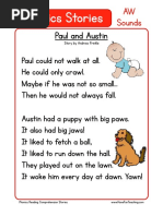Short-E-sounds - Phonics Stories PDF | PDF