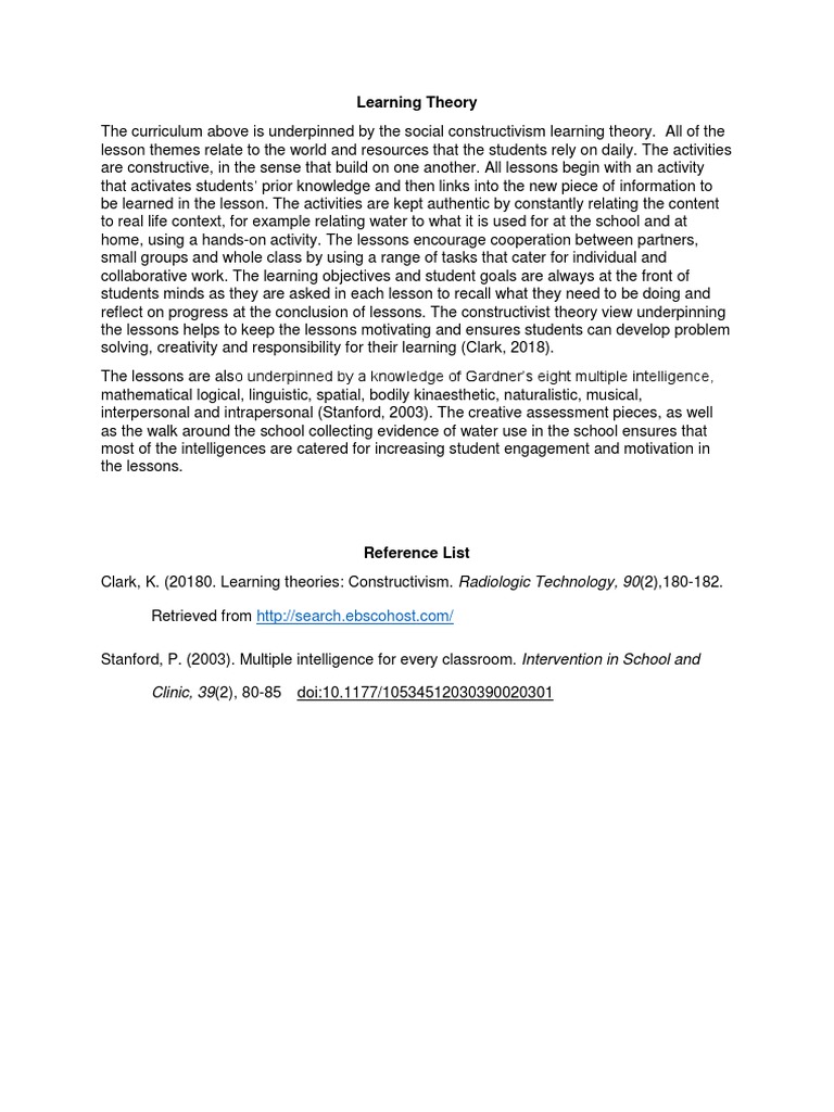 Learning Theory Download Free Pdf Learning Theory Education
