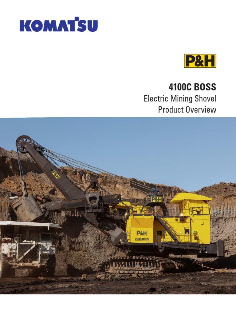 4100c Boss Ac Electric Rope Shovel Brochure | PDF | Electric Motor ...