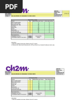 AWWA M22 Spreadsheet | PDF | Toilet | Hydraulic Engineering