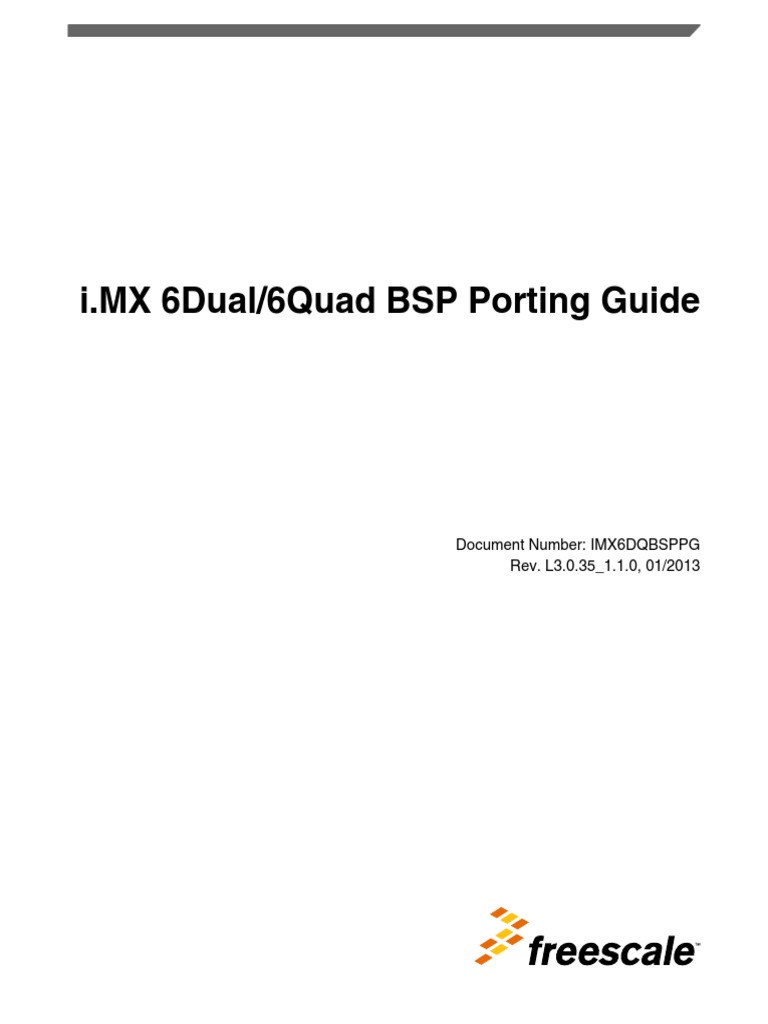 Bsp Porting Guide L3035 110 Pdf Device Driver Booting 