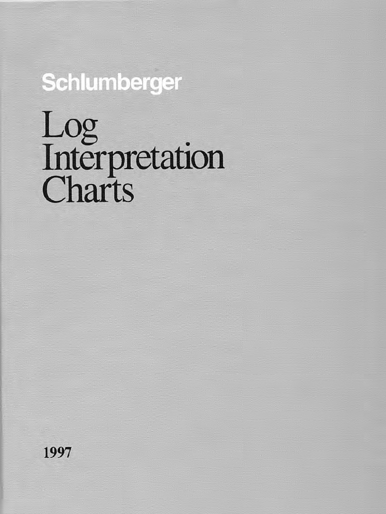 (Schlumberger) Log Interpretation Charts 1997 PDF | PDF