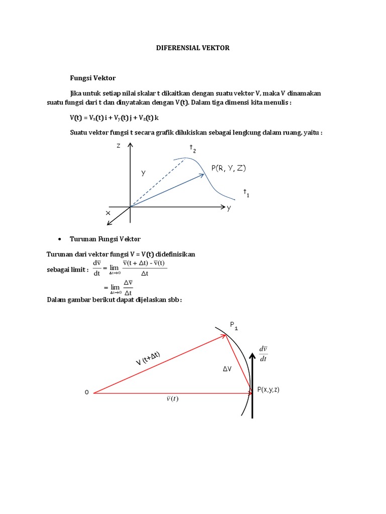 Fungsi Vektor | PDF