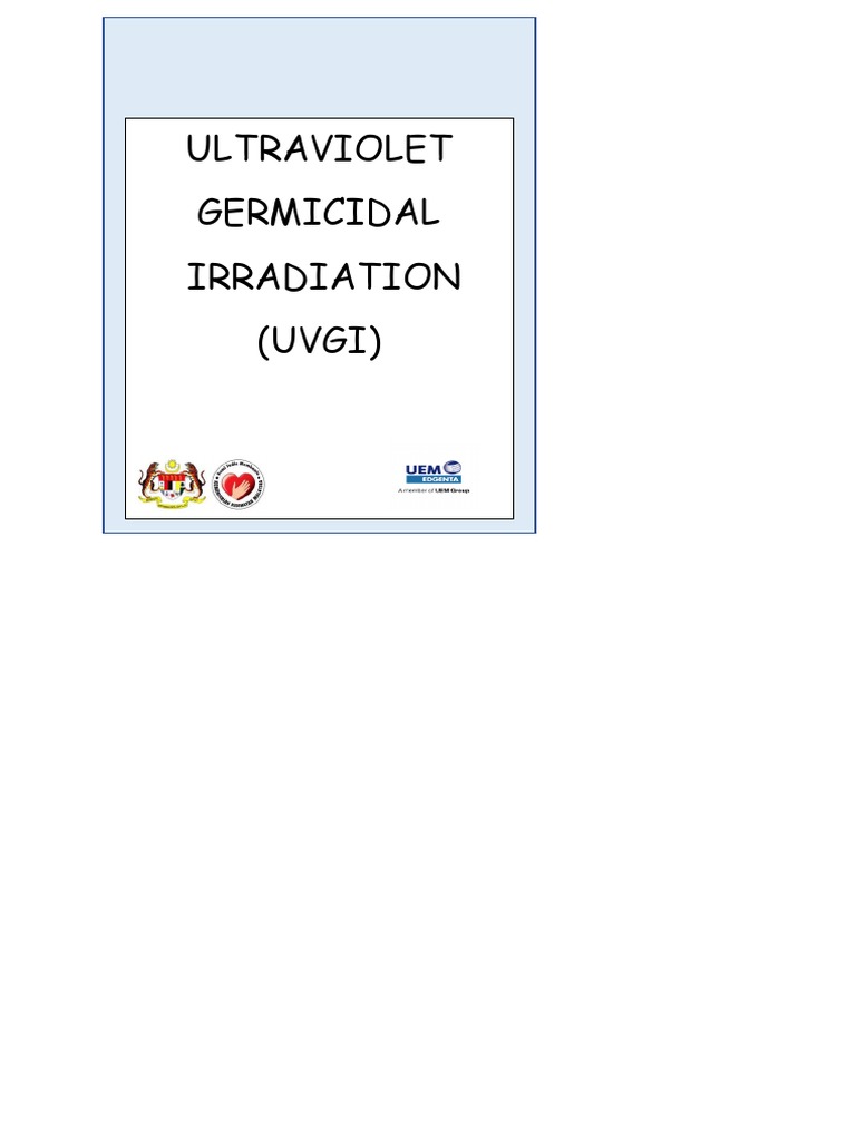 Ultraviolet Germicidal Irradiation (UVGI) | PDF