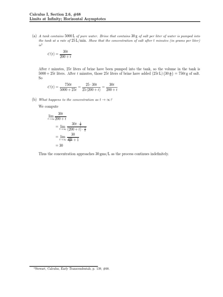 02-06-068 Limits at Infinity | PDF | Teaching Methods & Materials