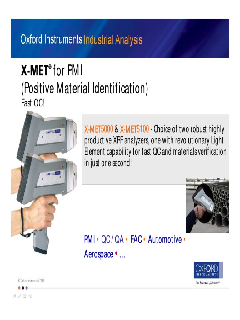 X-MET Presentation PDF | PDF | Personal Digital Assistant | Silicon