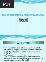 TOEFL Answer Sheet | PDF