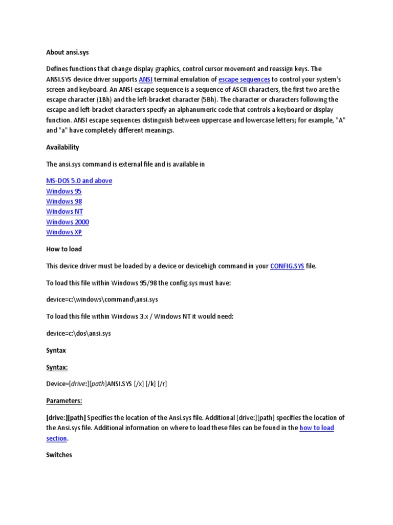 About Ansi | PDF | Ip Address | Computer Network